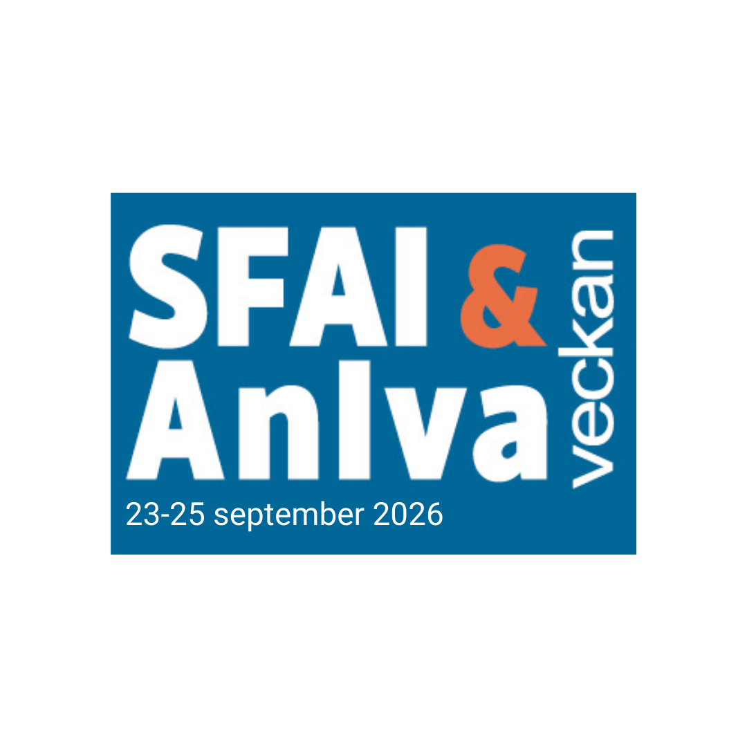 SFAI & AnIva 23-25 september, 2026 - Medu Sverige